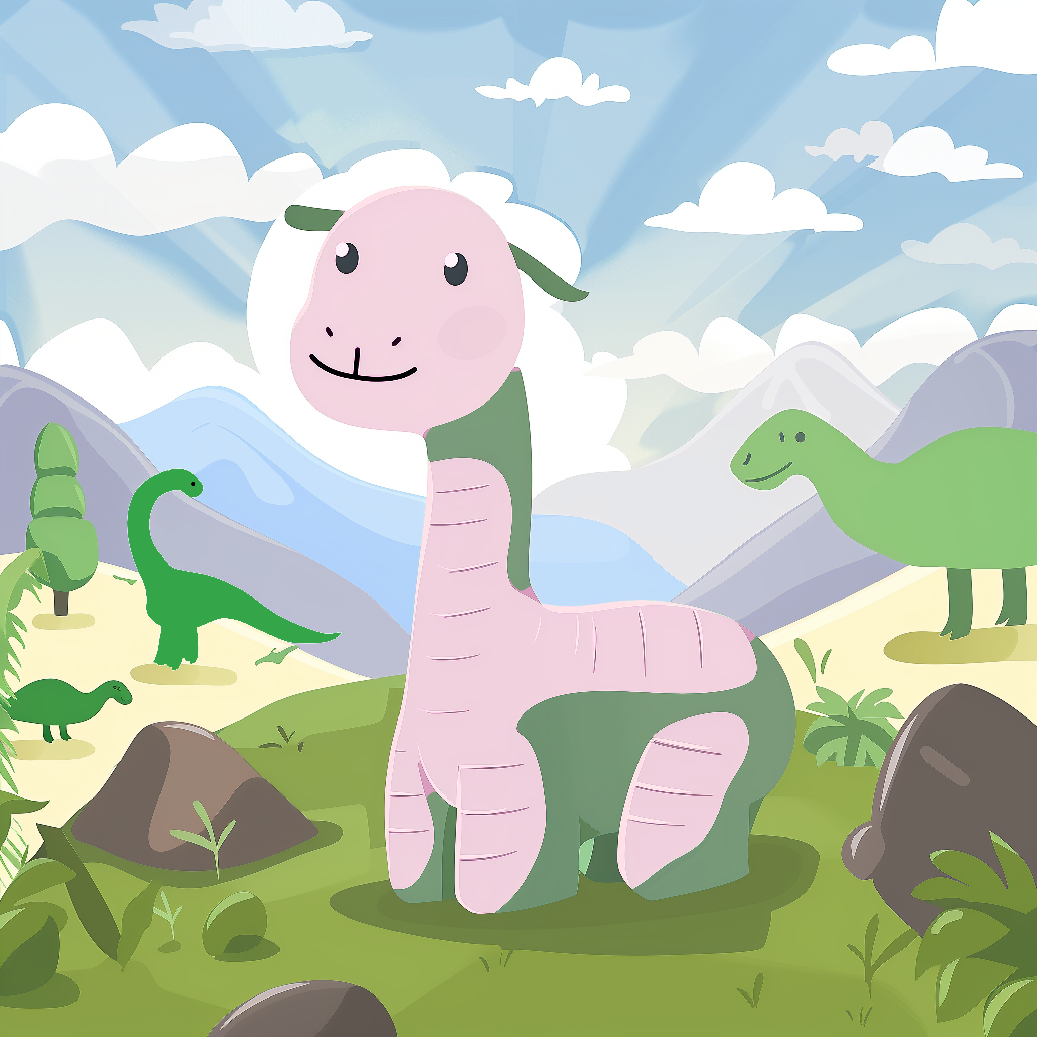 Llamas and Dinosaurs